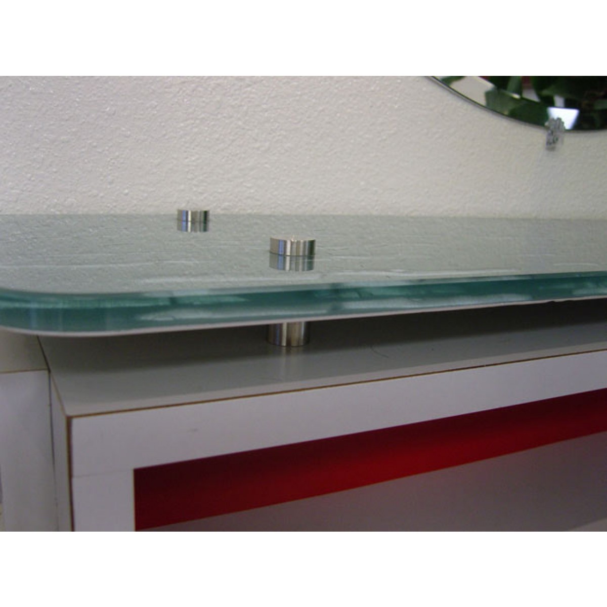 1-1/2" Diameter by 3" Long Stainless Steel Standoff Hardware for Panel