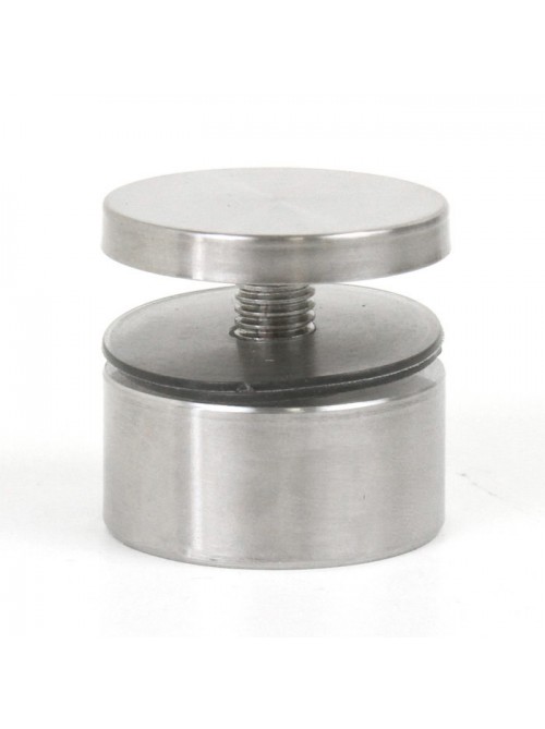 1-1/2" Diameter by 1" Long Stainless Steel Standoff Hardware for Panel