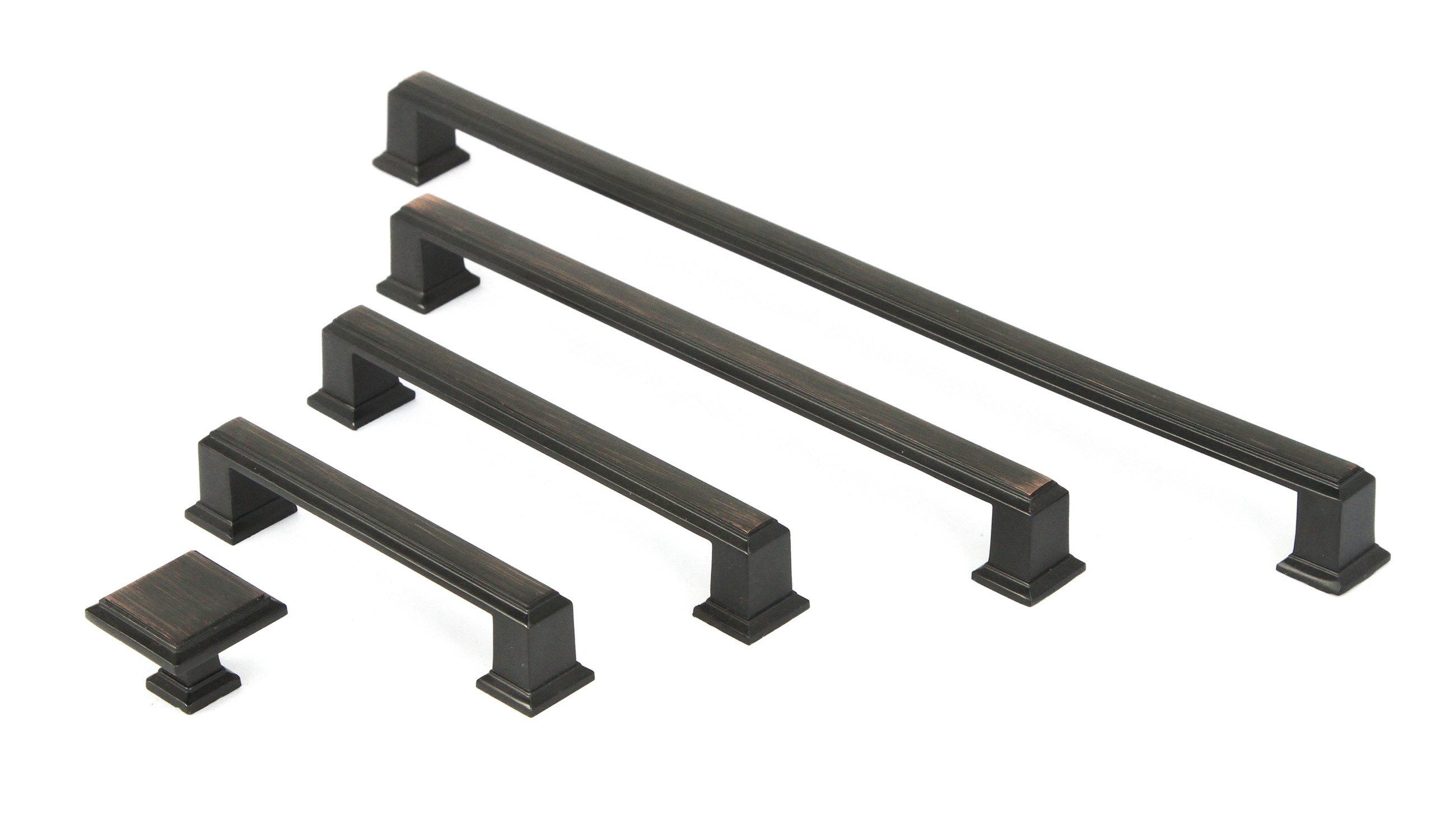 Cabinet Handle Pull / Knob in Oil Rubbed Bronze Finish