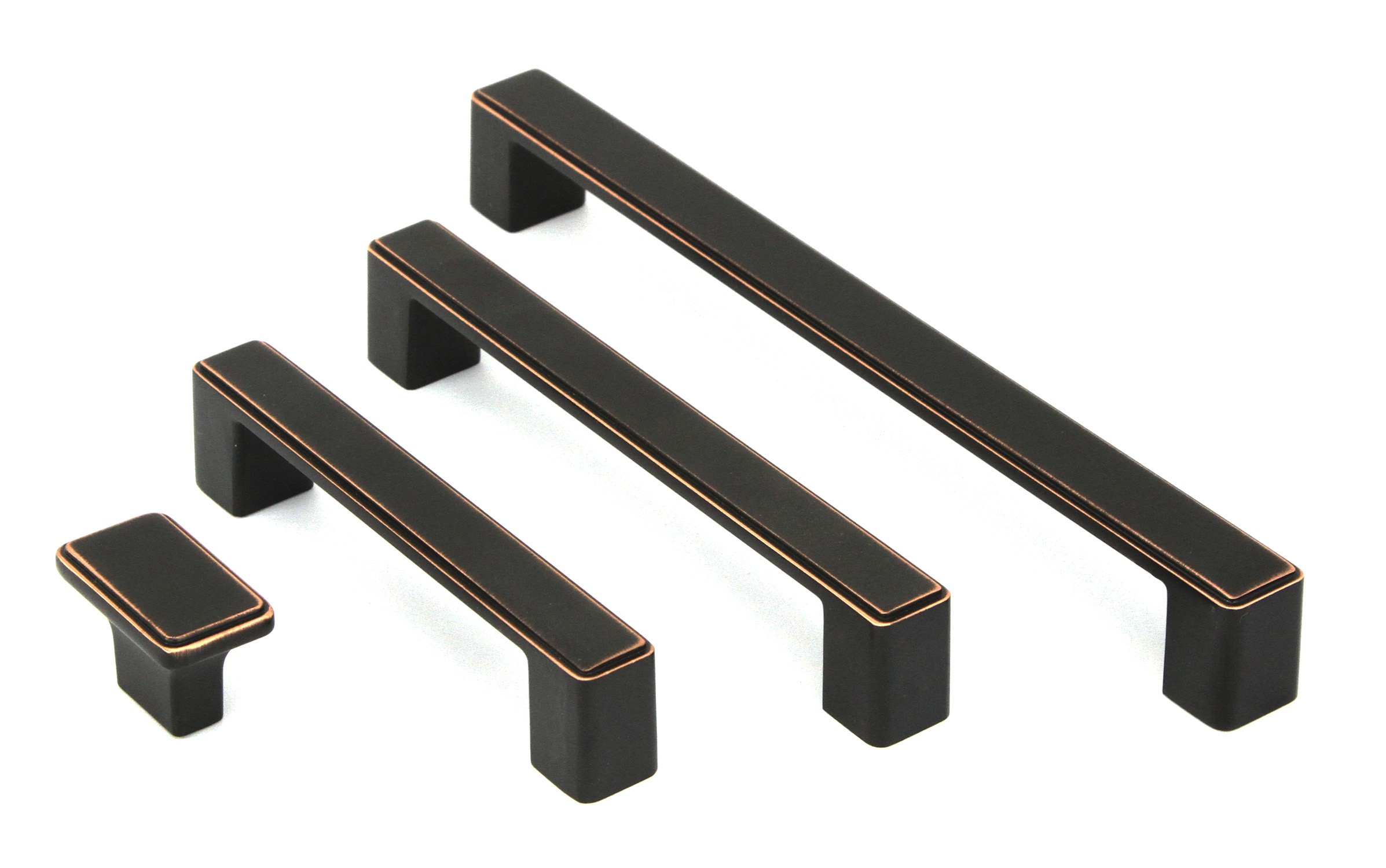 Cabinet Handle Pull / Knob in Oil Rubbed Bronze Finish